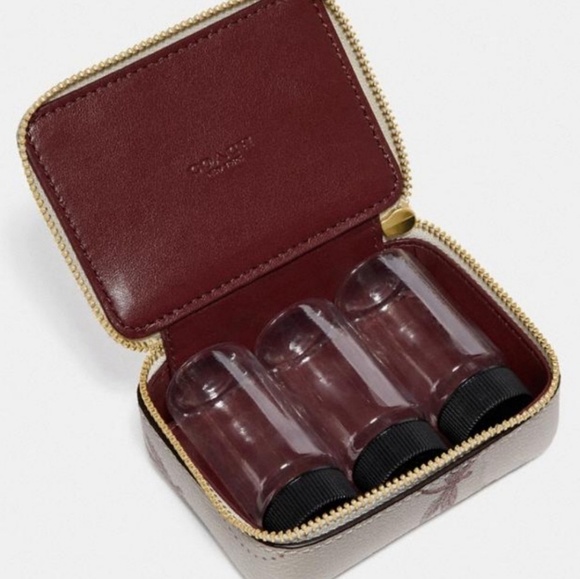 Coach | Bags | Nwt Coach Triple Pill Box Withdragonfly Print | Poshmark